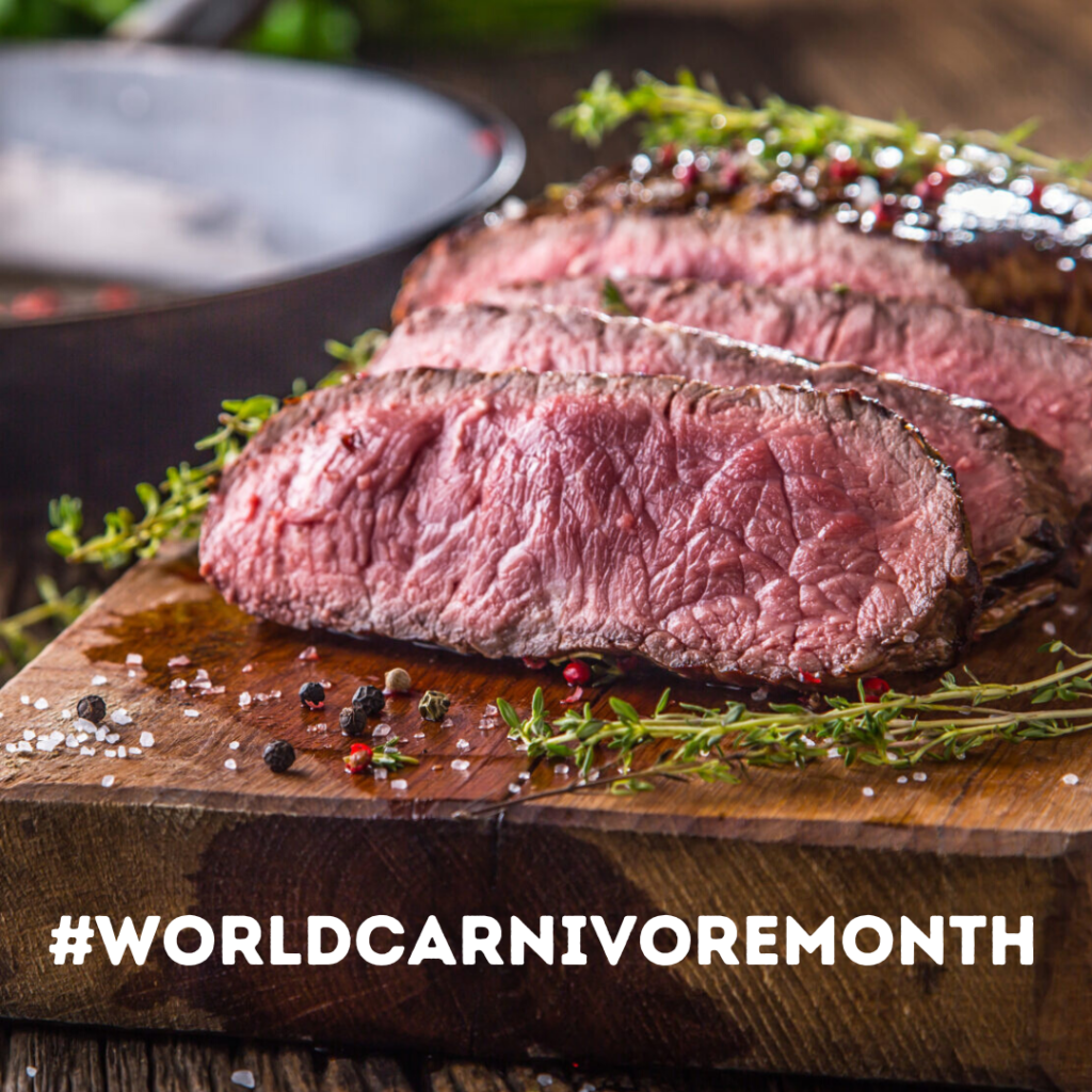 World Carnivore Month & Carnivore Diet Resources - Designer Beef